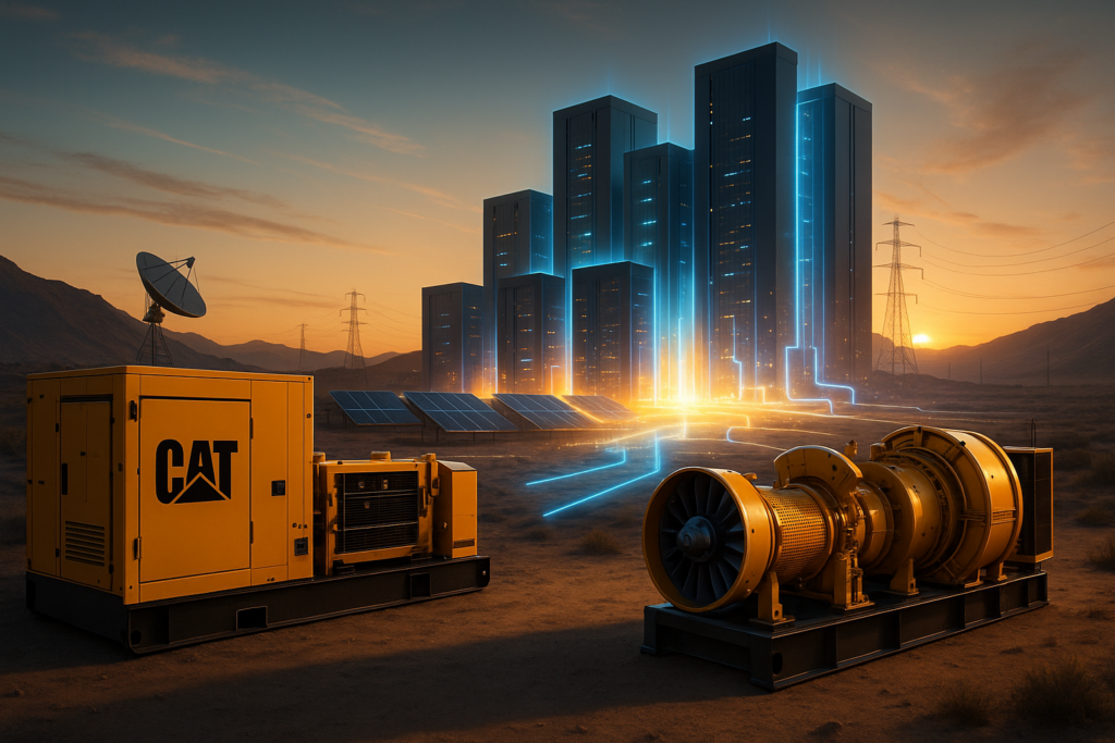 Caterpillar Well-Positioned as Data Centers Demand Quicker, More ...